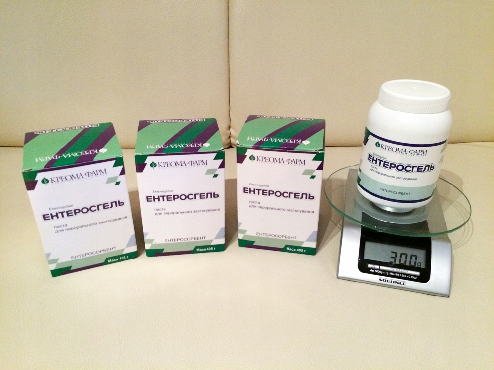 ENTEROSGEL ukraiński 405g (kuracja x 4szt.) DETOX - 7640027020 ...