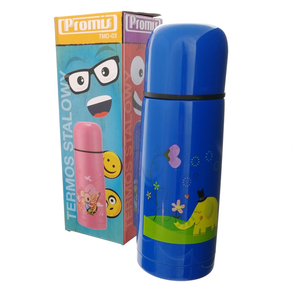 KUBEK TERMICZNY bidon DLA DZIECI 350ml TERMOS Kol - 6958782088 - oficjalne archiwum Allegro