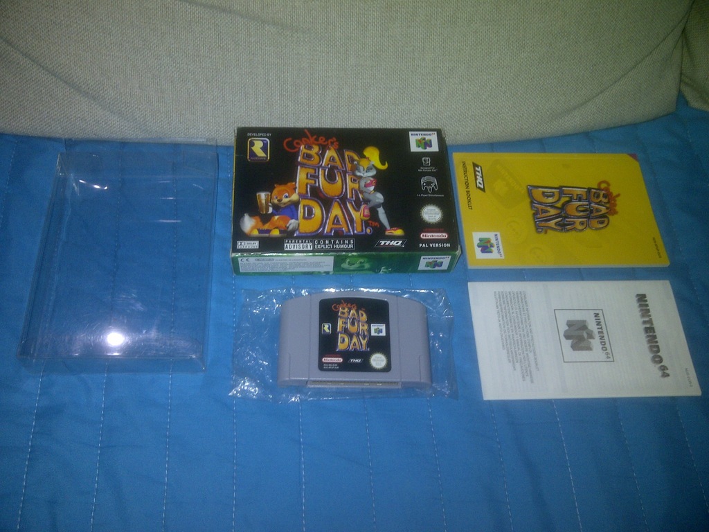 Conker's Bad Fur Day / BOX / N64 - 7241784932 - oficjalne archiwum Allegro