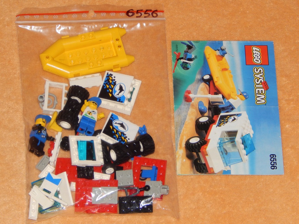 LEGO SET 6556 SYSTEM UNIKAT z INSTRUKCJA - 7184233049 - oficjalne ...
