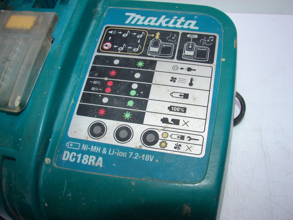ŁADOWARKA MAKITA DC18RA + AKUMULATORY - 7249519721 - oficjalne archiwum ...