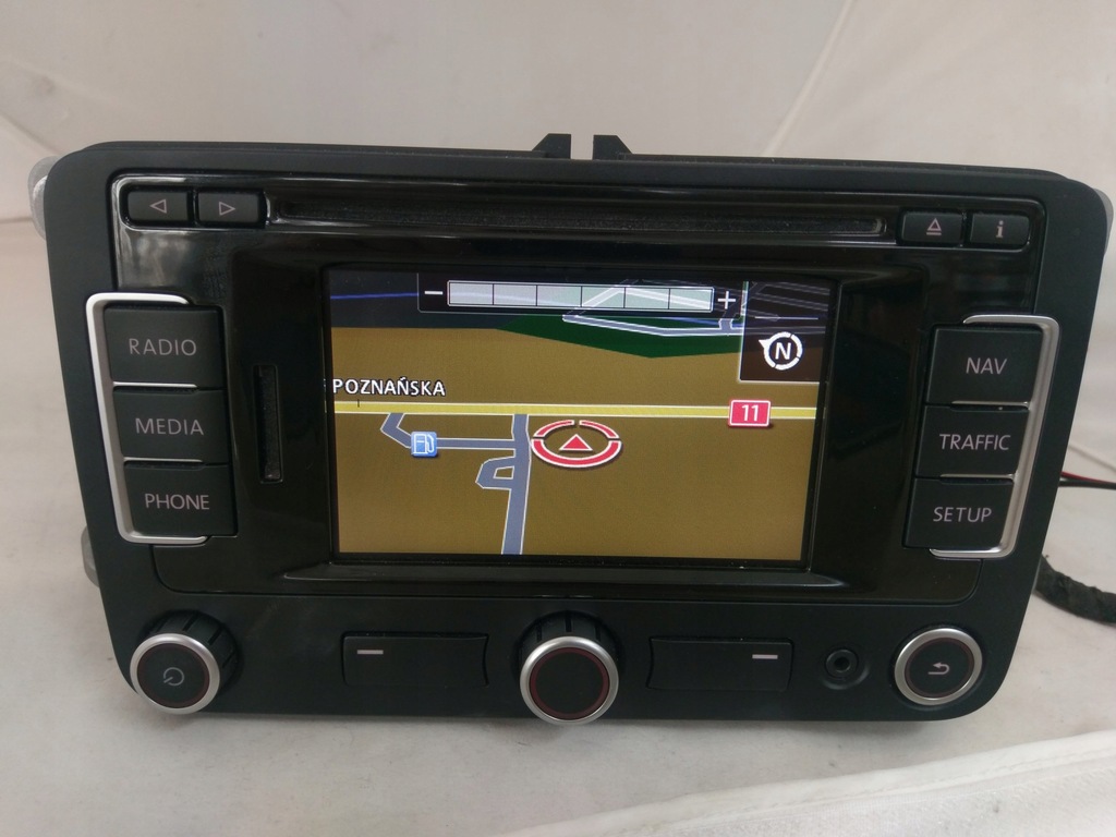 NAWIGACJA VW RNS-315 Bluetooth DAB RADIO passat b7 - 7220594658 - oficjalne archiwum Allegro