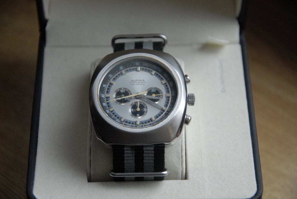 ALPINA Sea-Strong Vintage Chronograph Lemania 873 - 7244283038 ...