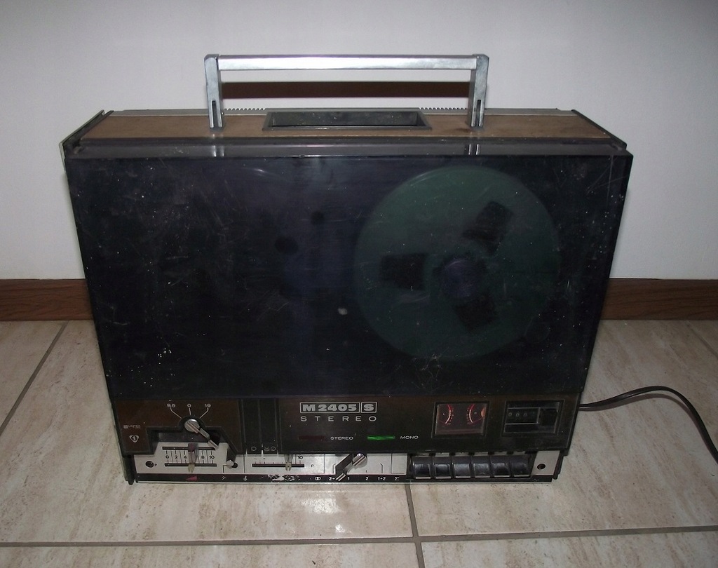 MAGNETOFON SZPULOWY ZRK UNITRA M 2405 S STEREO - 7450397946 - oficjalne archiwum Allegro