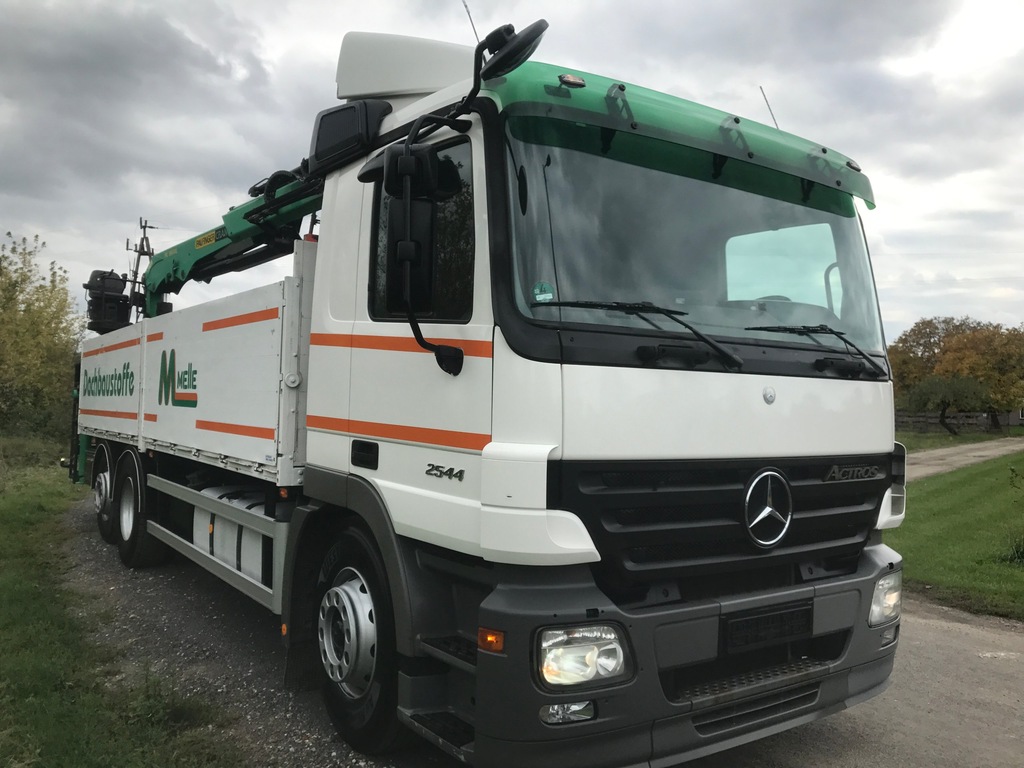 MERCEDES ACTROS 2544, 6x2 , HDS PALFINGER PK 19000 - 7014008728 ...