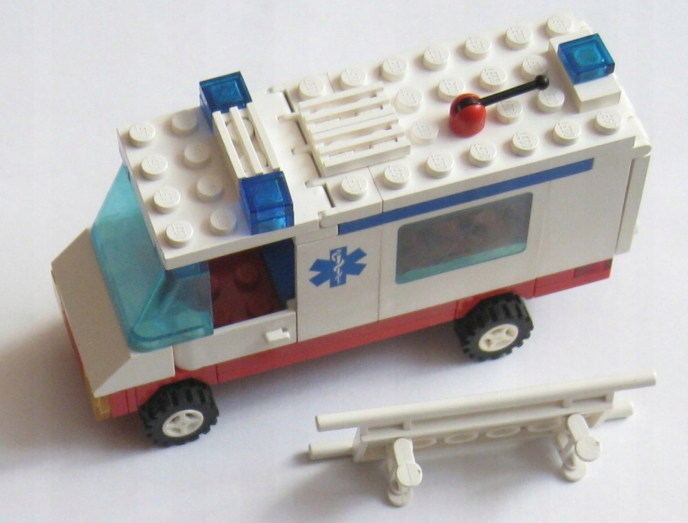 KLOCKI LEGO KARETKA AMBULANS 6666 z 1994r - 7606875927 - oficjalne ...