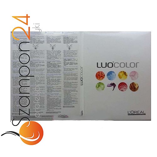 LOREAL LUO COLOR KARTA KOLORÓW PALETA KOLORYZACJA - 7398568203 ...