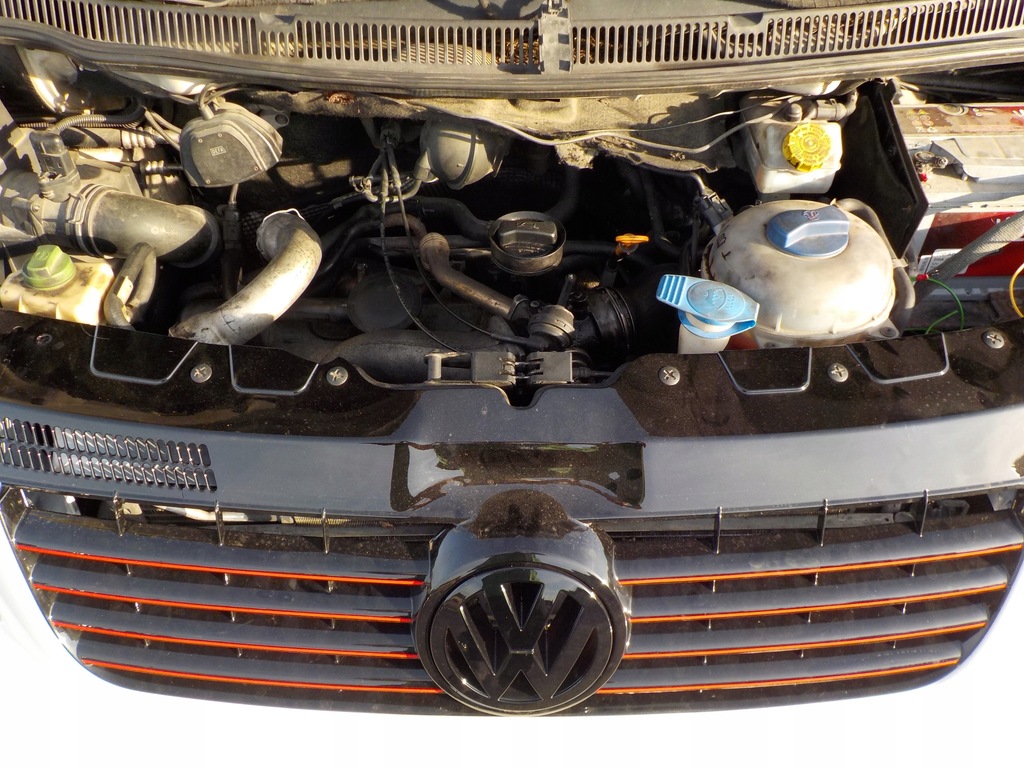 Vw T5 2.5 tdi silnik kompletny AXD 96kw 131km * - 7606909579 - oficjalne archiwum Allegro