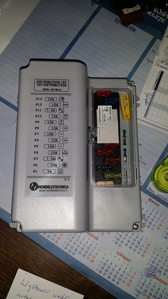 Sterowanie Elektroblok Nordelettronica MOD.NE196-A - 7695655081 - oficjalne archiwum Allegro