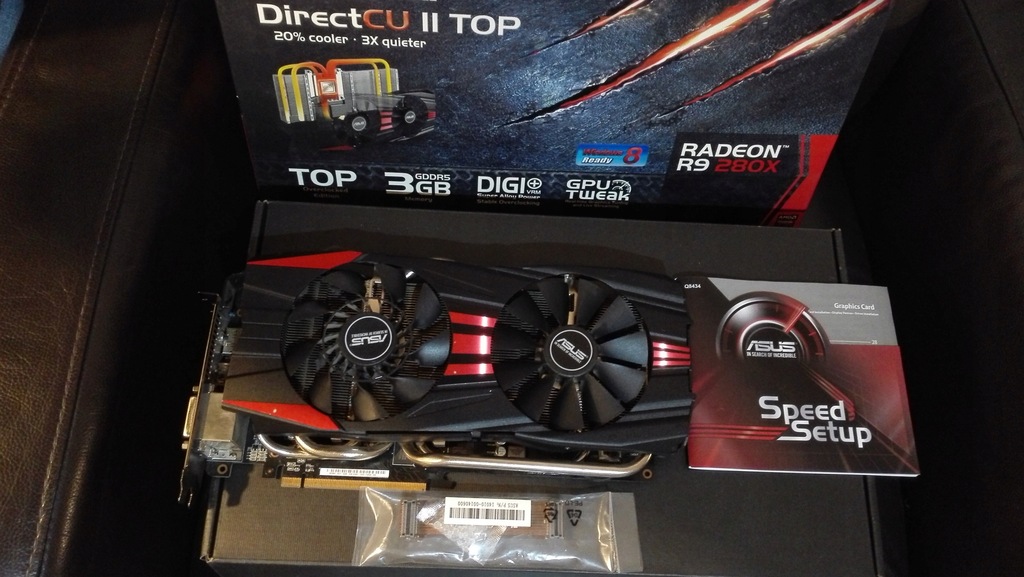 5x ASUS RADEON R9 280X DIRECTCU II TOP 3 GB 384bit - 7584873717 ...
