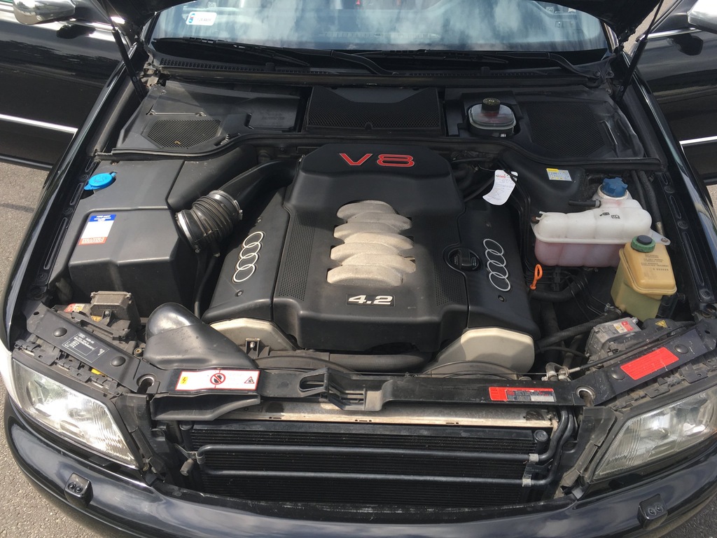 Audi S8 D2 4.2 Quattro 340KM 6gang manual, rarytas - 7414778786 ...