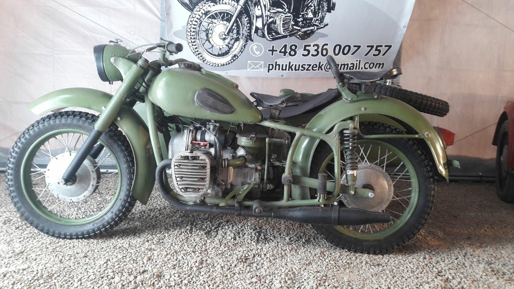 K750 ural dniepr motocykl z koszem. Sidecar - 7212954412 - oficjalne archiwum Allegro