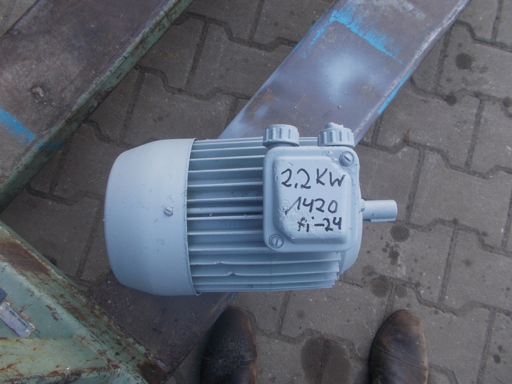 Silnik elektryczny 2,2 kw.1420 obr.380 volt,fi-24 - 7293161411 - oficjalne archiwum Allegro