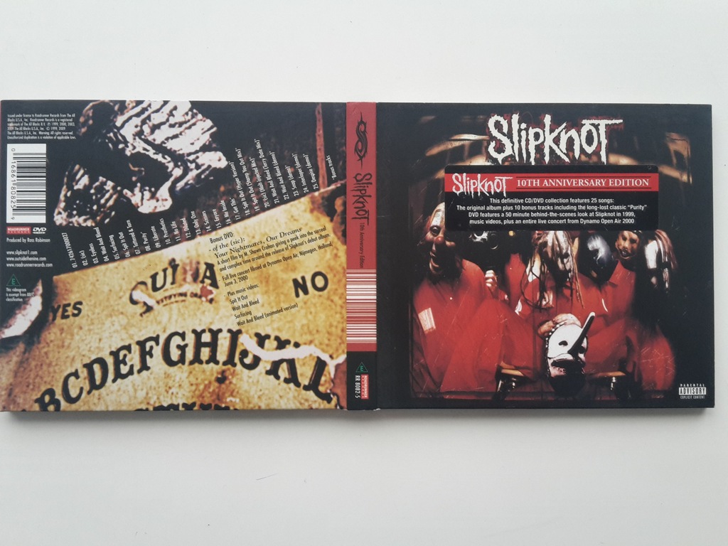 SLIPKNOT - Slipknot - CD + DVD DELUXE DIGIPACK - 7271274574 - oficjalne ...