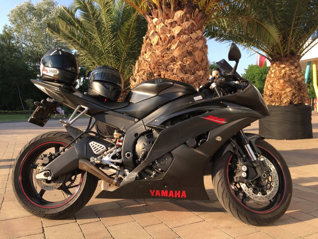 YAMAHA R6 2009 RJ16 - AKRAPOVIC - 7424985636 - oficjalne archiwum Allegro