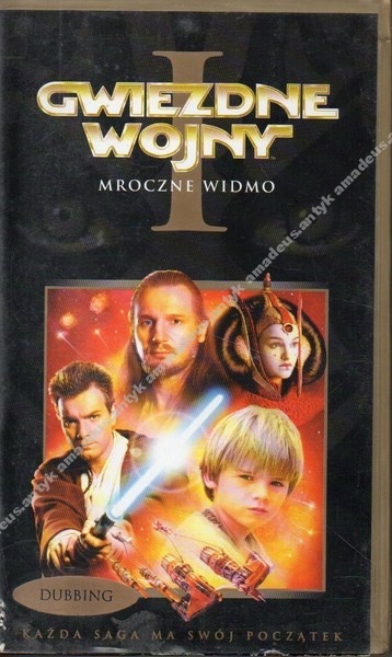 GWIEZDNE WOJNY: Część I - Mroczne widmo (VHS) - 6678033689 - oficjalne ... GWIEZDNE WOJNY: Część I - Mroczne widmo (VHS) - 6678033689 - oficjalne ...