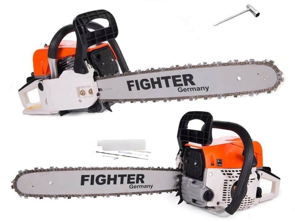 PILARKA ŁAŃCUCHOWA PIŁA SPALINOWA 3,9 KM FIGHTER - 7510692186 - oficjalne archiwum Allegro