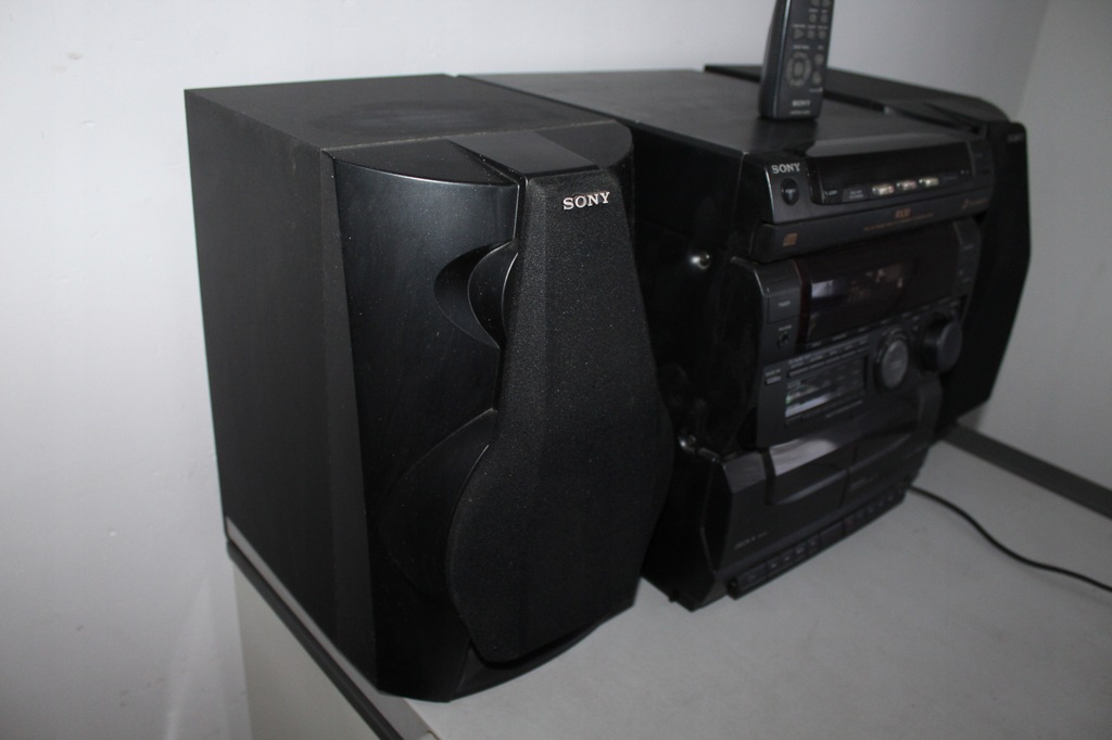 Wieża SONY HCD-RX30 SUPER GŁOŚNA BASS PILOT - 7682643522 - oficjalne ...