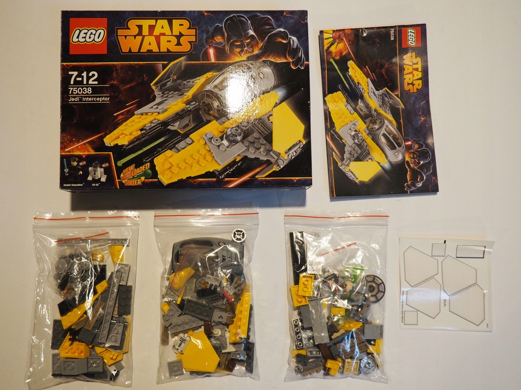 LEGO Star Wars 75038 - Jedi Interceptor - 7633575272 - oficjalne ...