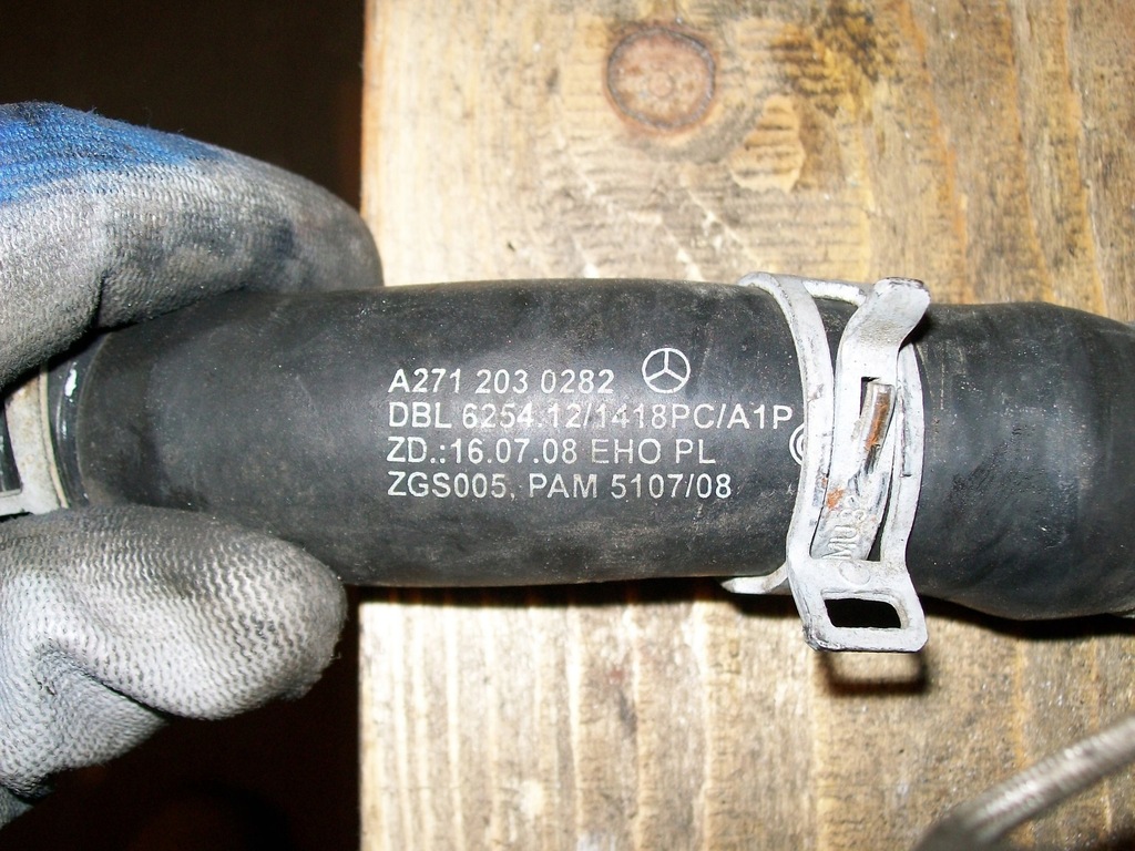 MERCEDES W212 RURA PRZEWÓD WODY A2712030282 - 7543448868 - oficjalne ...