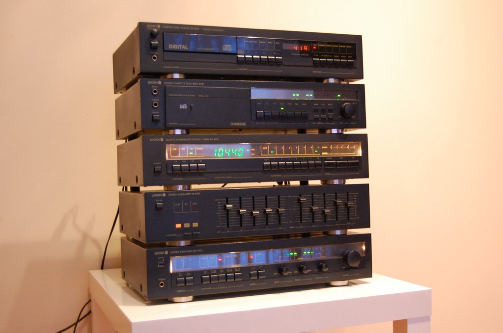 WIEŻA UNITRA DIORA - 7192558958 - oficjalne archiwum Allegro