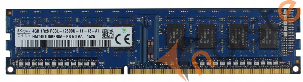 4GB 1600MHz DDR3L HYNIX 1Rx8 PC3L-12800U 11-13-A1 - 7738933021 - oficjalne archiwum Allegro