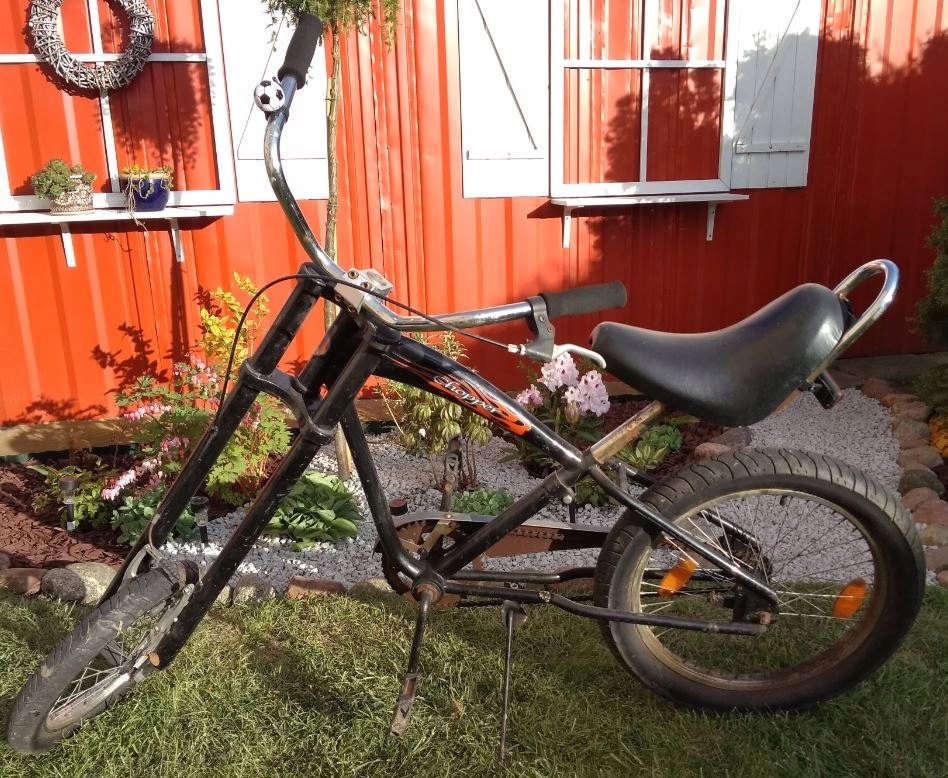 Rower Chopper, jak z filmów - 7568235069 - oficjalne archiwum Allegro