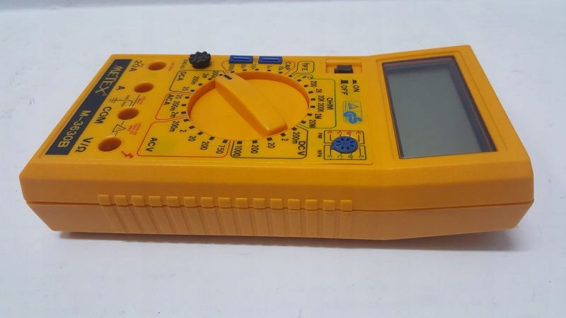 MULTIMETR METEX M-3630B - 7682585016 - oficjalne archiwum Allegro