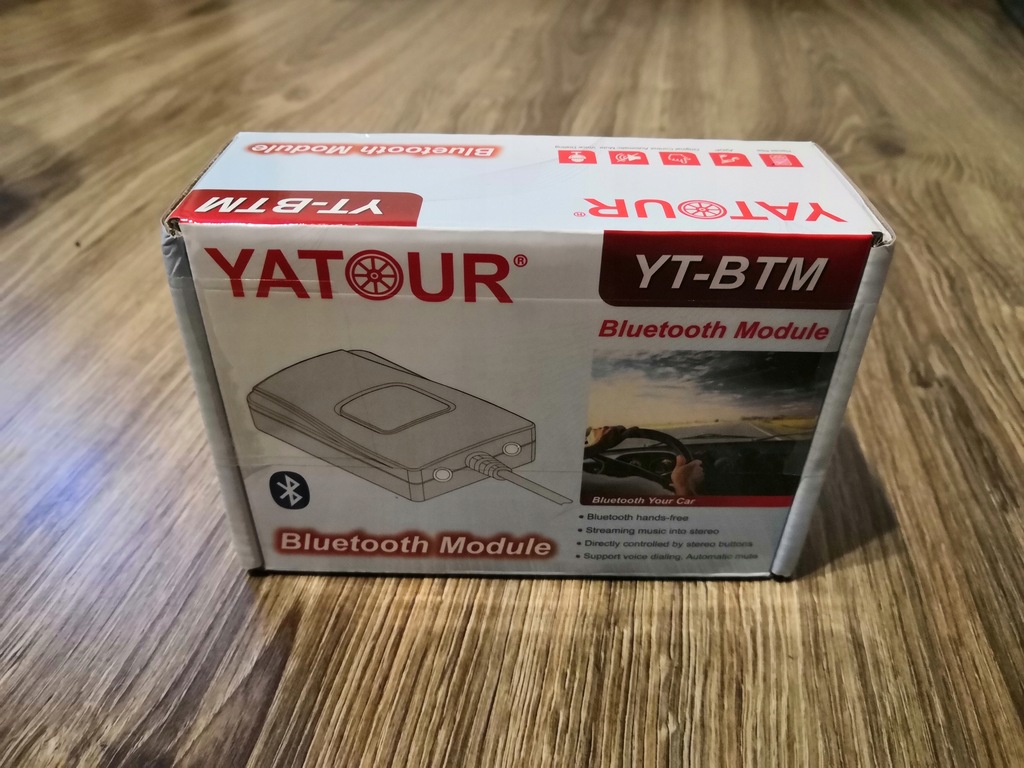 Zestaw głośnomówiący Yatour Bluetooth (YT-BTM) - 7726684065 - oficjalne archiwum Allegro