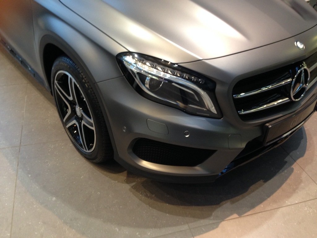 MERCEDES GLA 156 AMG PAKIET ZDERZAKI PROGI KPL. - 7420599272 ...