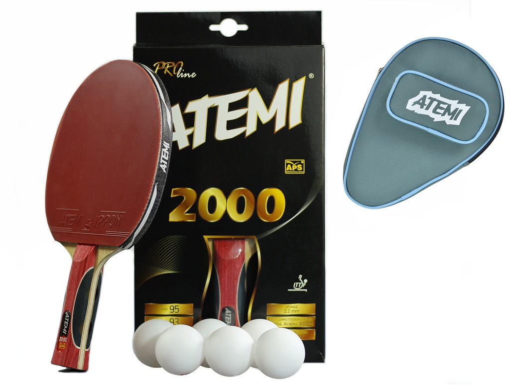 RAKIETKA DO TENISA ATEMI 2000 + POKROWIEC + GRATIS - 6944401393 ...