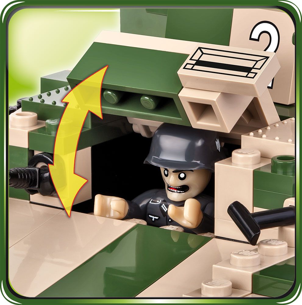 COBI 2508 SMALL ARMY PZKPFW IV AUSF.F1/G/H 500 KL - 6983023224 ...