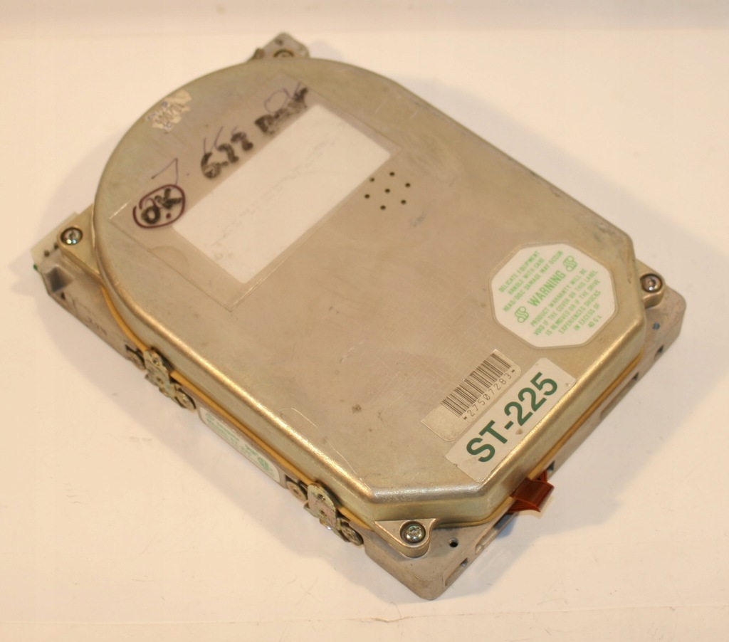 RETRO DYSK TWARDY BIG MFM SEAGATE ST-225 DOS 6.22 - 7642628382 ...