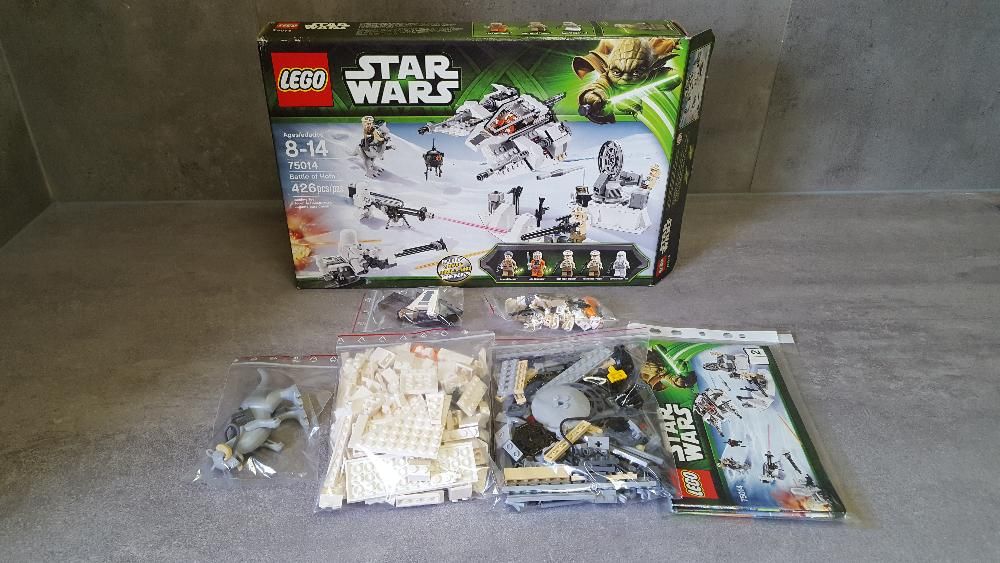 LEGO STAR WARS 75014 Battle of Hoth- KOMPLET!! - 7190746515 - oficjalne ...
