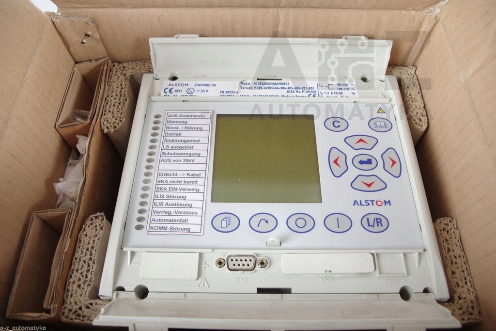 ALSTOM MICOM P139 PI39 P1393605544AW00E01 - 7711473507 - oficjalne ...