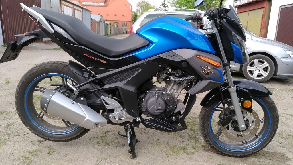 Motocykl Junak RS 125 PRO kat.B chłodzenie cieczą - 7297849519 ...
