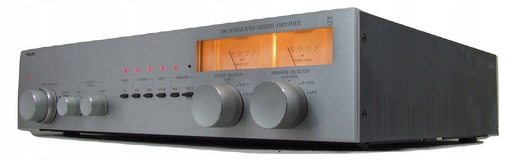 Wzmacniacz PHILIPS AH-306|2x60W| - 7754980395 - oficjalne archiwum Allegro