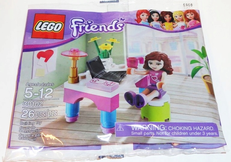 LEGO FRIENDS 30102 Olivia i biurko z laptopem - 7623495484 - oficjalne ...