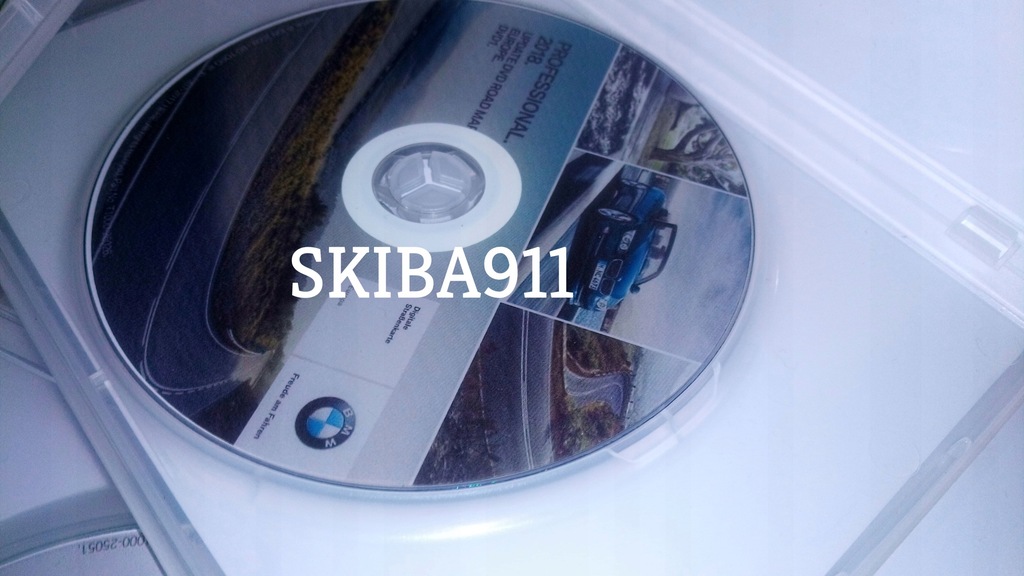 BMW PROFESSIONAL DVD MAPA 2018 X5 E90 E60 X6 - 7592642792 - oficjalne ...