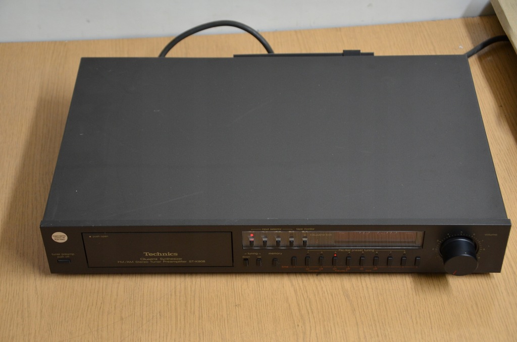 PRZEDWZMACNIACZ I TUNER TECHNICS ST-K808 OKAZJA!!! - 7664409923 - oficjalne archiwum Allegro