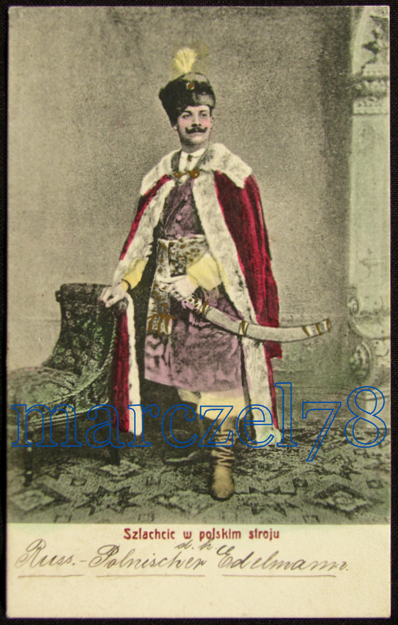 SZLACHCIC W POLSKIM STROJU - 7242465376 - oficjalne archiwum Allegro