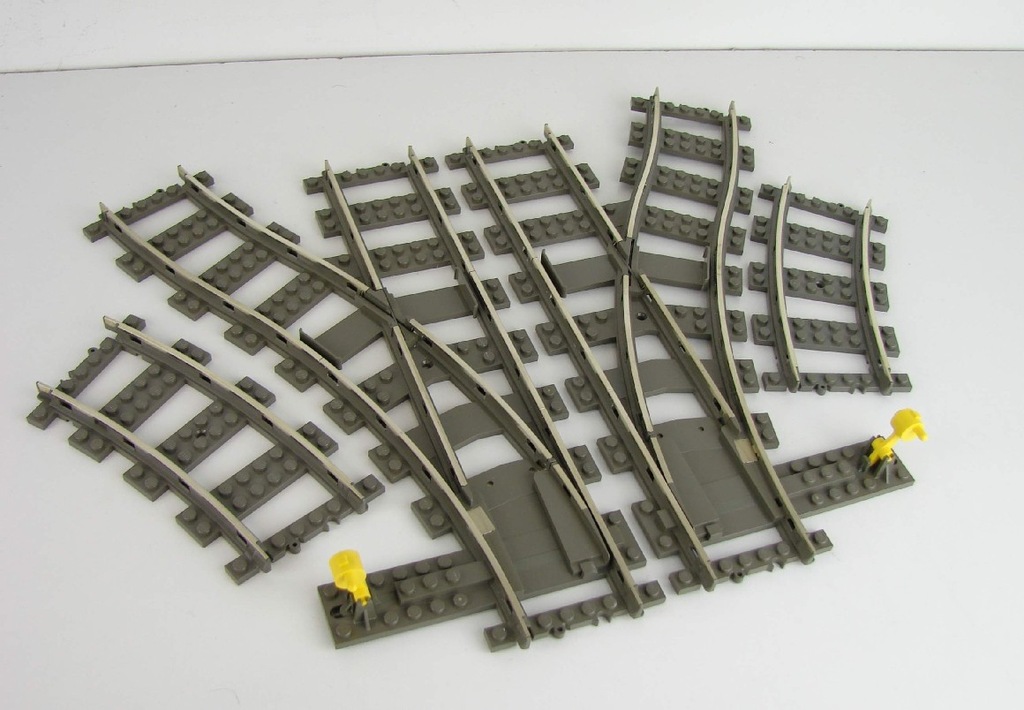 LEGO 4531 zwrotnice 9V P+L #4 pociąg GBB - 7334843183 - oficjalne ...