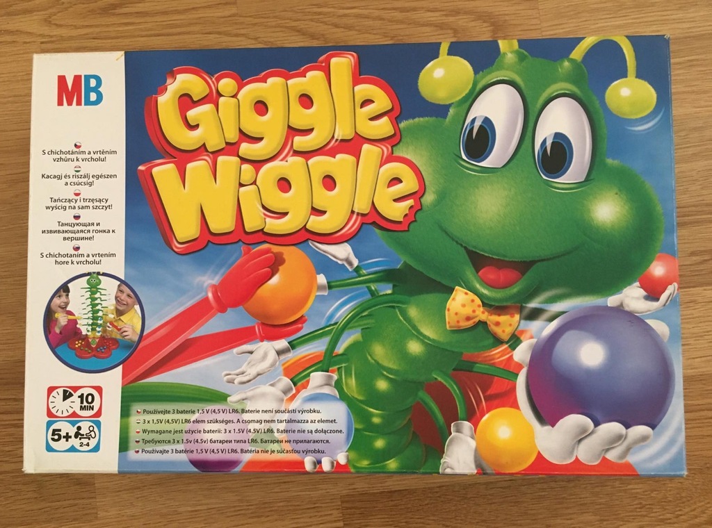 GRA GIGGLE WIGGLE - TAŃCZĄCA GĄSIENICA + Gratis! - 7180839505 ...