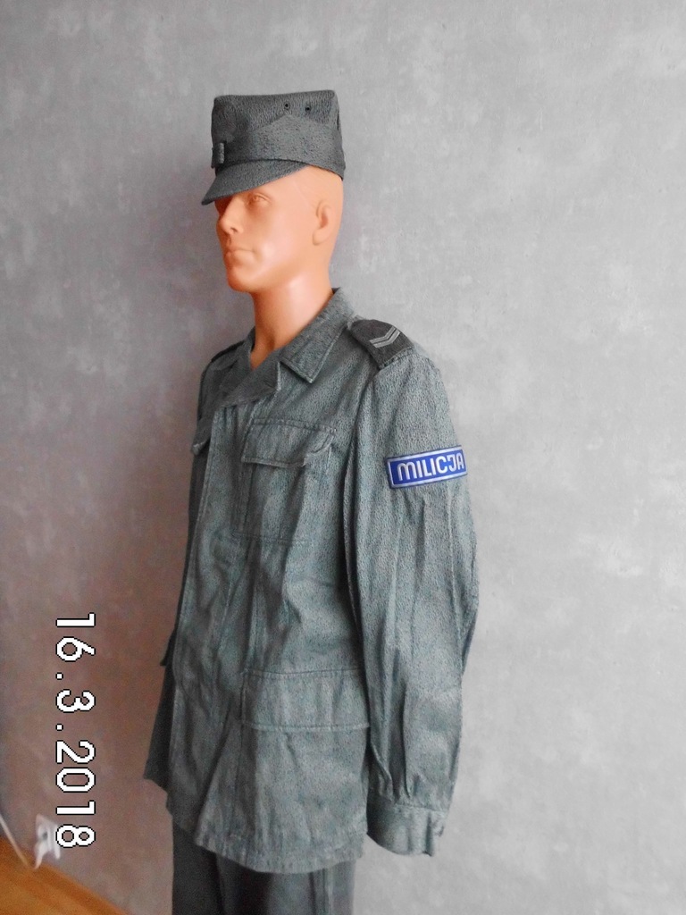 Mundur polowy moro Milicja, MO, ZOMO ,PRL,LWP - 7301997611 - oficjalne ...