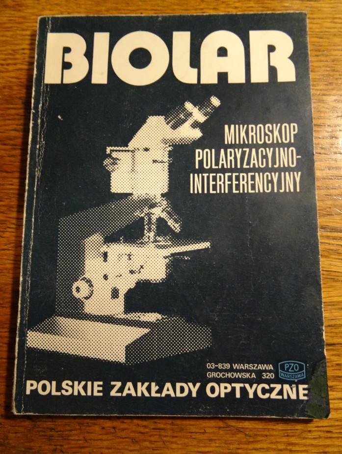 Biolar PI mikroskop PZO instrukcja 94str. - 7133702937 - oficjalne ...