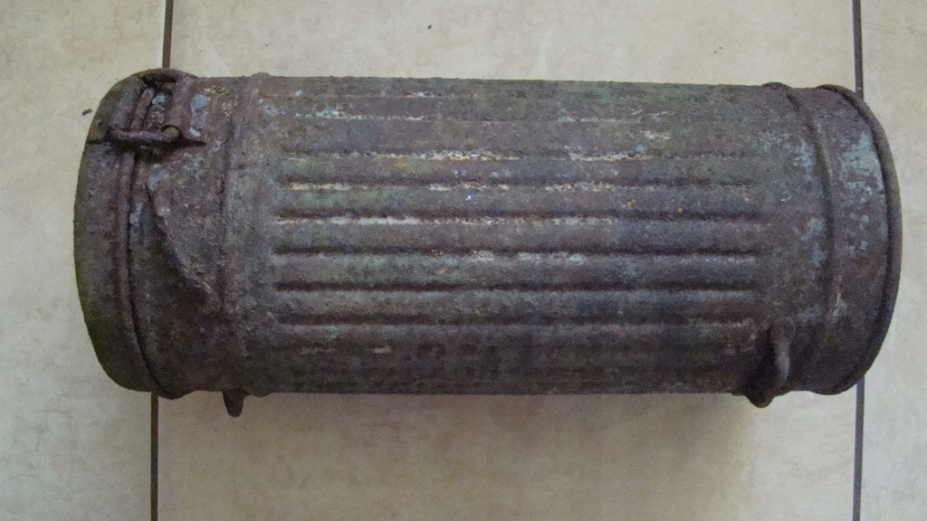 Niemiecka maska gazowa 2 wojna światowa - 7566551319 - oficjalne archiwum Allegro