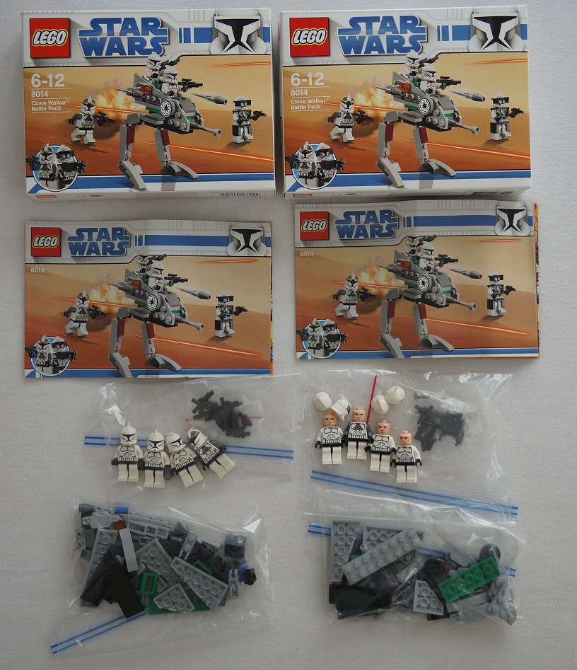 LEGO Star Wars Clone Walker Battle 8014 UNIKAT!!! - 7195794140 ...