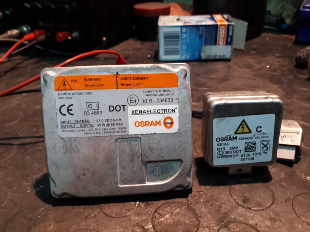 Przetwornica xenon Scania R 1900353 24V - 7075770492 - oficjalne ...