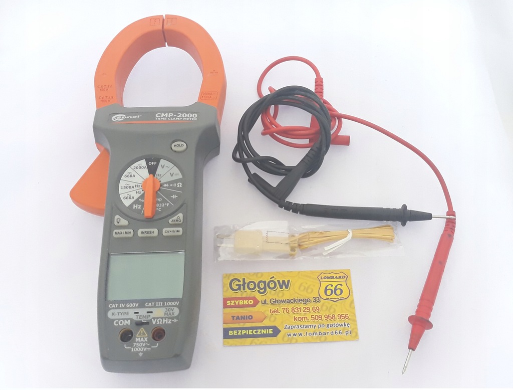 Sonel CMP-2000 - Cyfrowy miernik cęgowy LOMBARD66 - 7558552543 ... Sonel CMP-2000 - Cyfrowy miernik cęgowy LOMBARD66 - 7558552543 ...