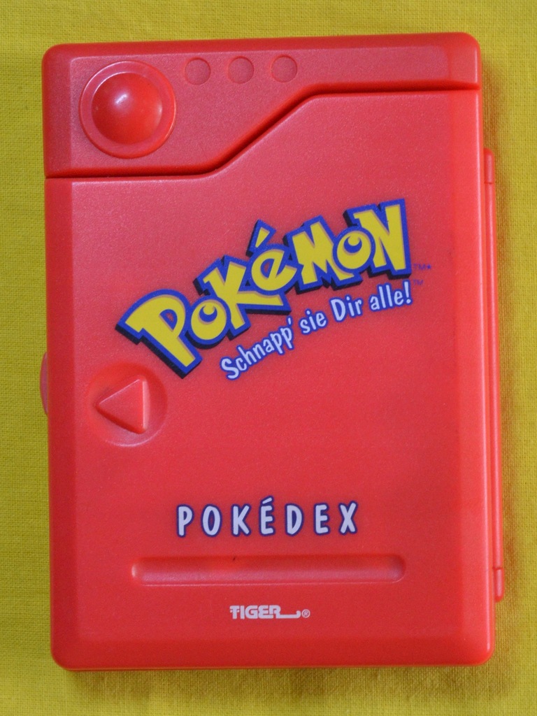 POKEMON POKEDEX TIGER ENCYKLOPEDIA POKEMONÓW - 7440339814 - oficjalne ...